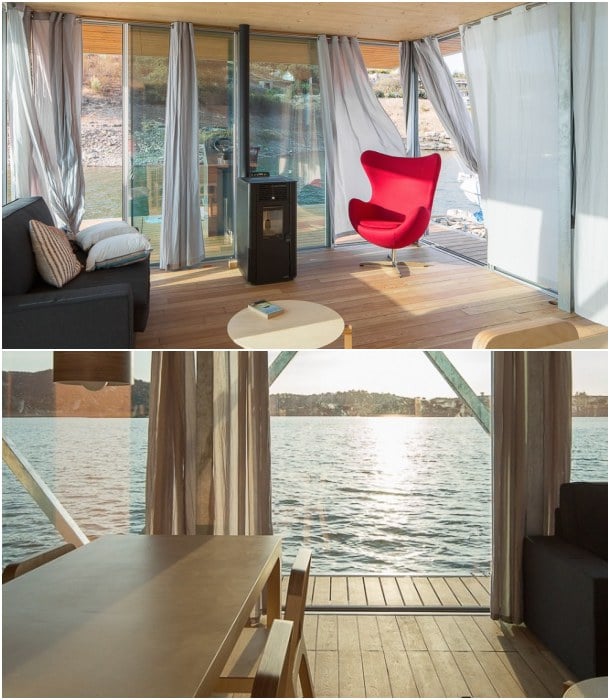 Floatwing: casa flotante prefabricada y autosuficiente