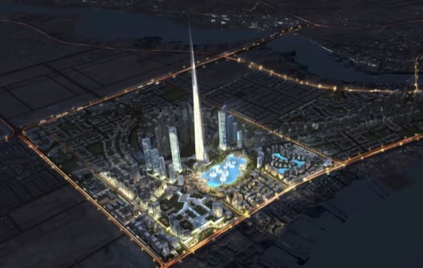 Construcción de la Jeddah Tower. Fotos de la evolución de la obra