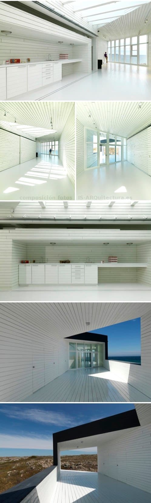 Refugio arquitectónico Fogo Long Studio | diseño de Todd Saunders