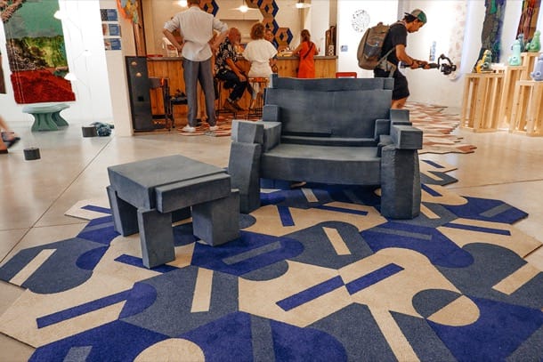 Muebles ecológicos, con materiales reciclados, por Cooloo